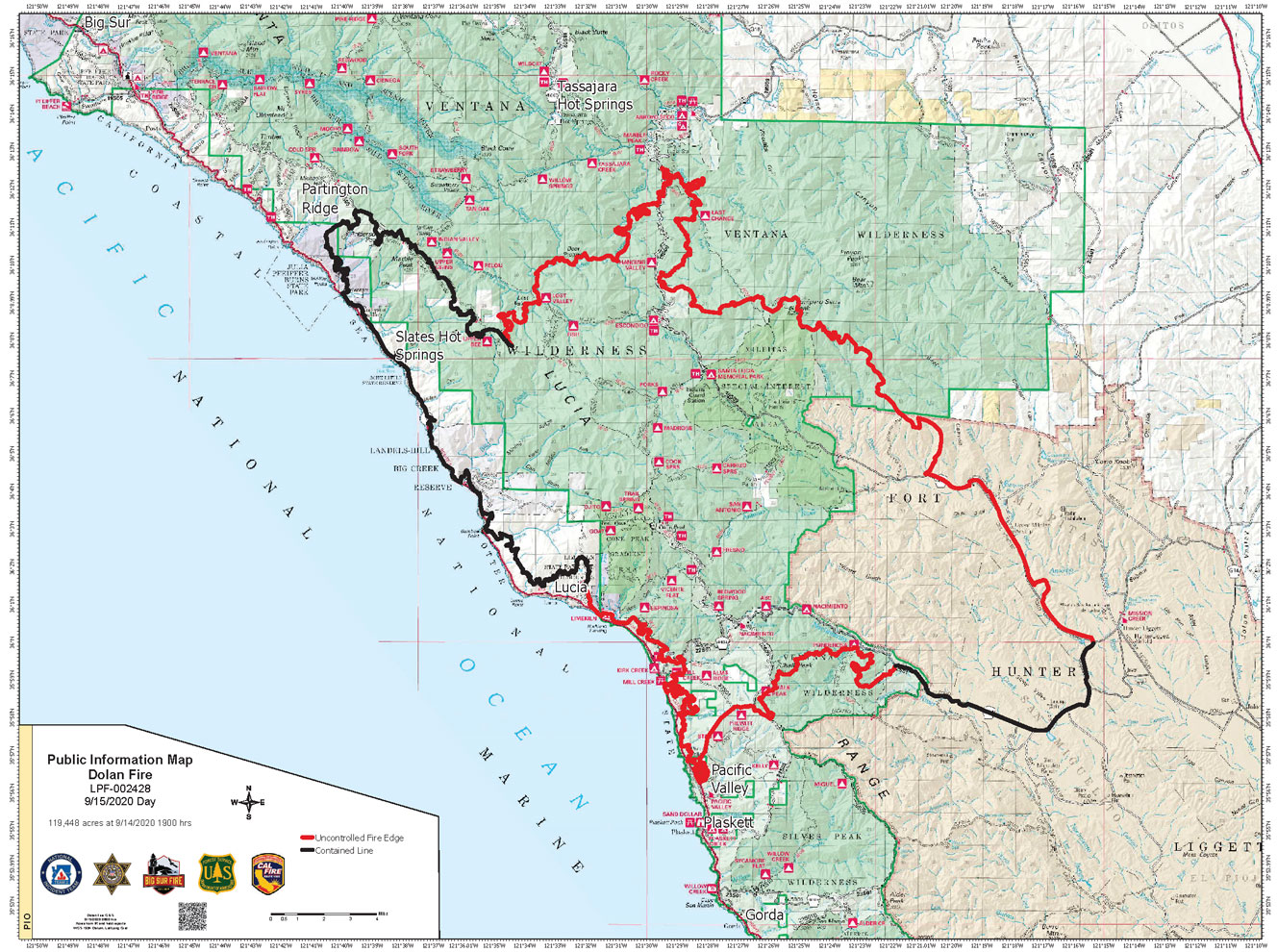 Salinas Valley air quality degrades to ‘unhealthy’ levels as Dolan Fire ...
