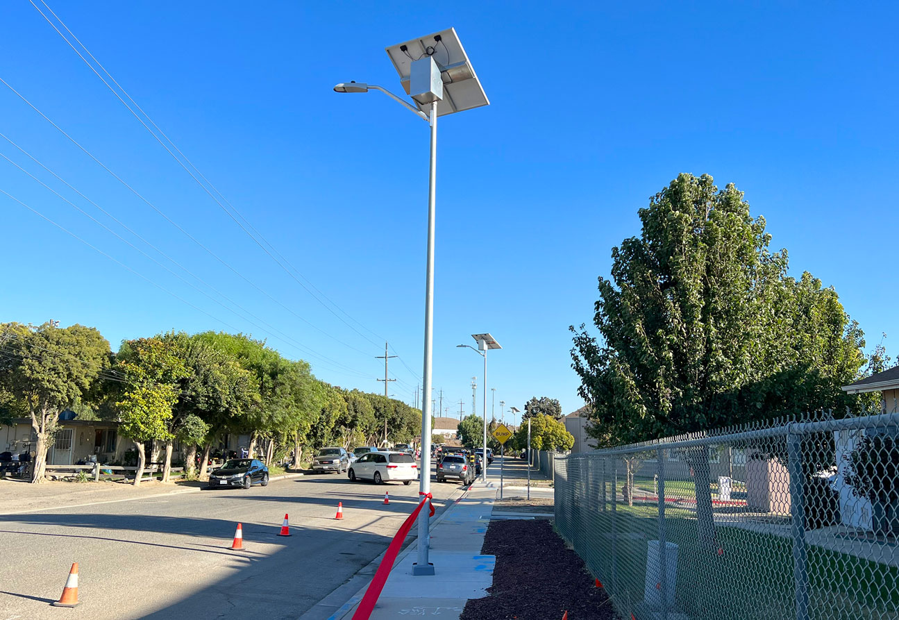 King City installs new solar streetlights on Jayne Street | The King ...