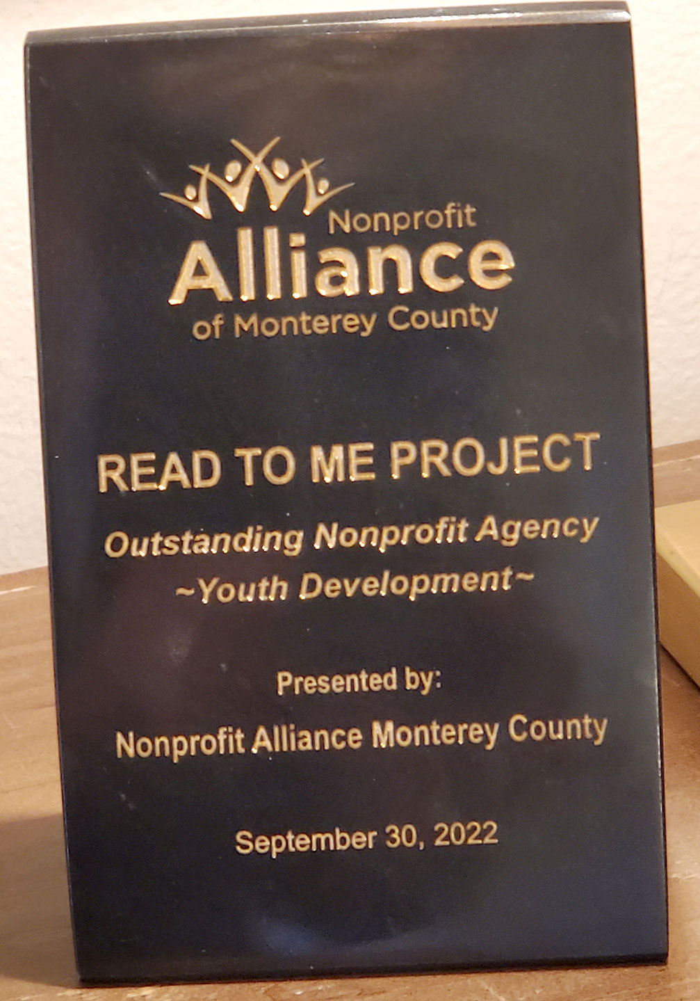 Read to Me Project named outstanding nonprofit for youth development ...