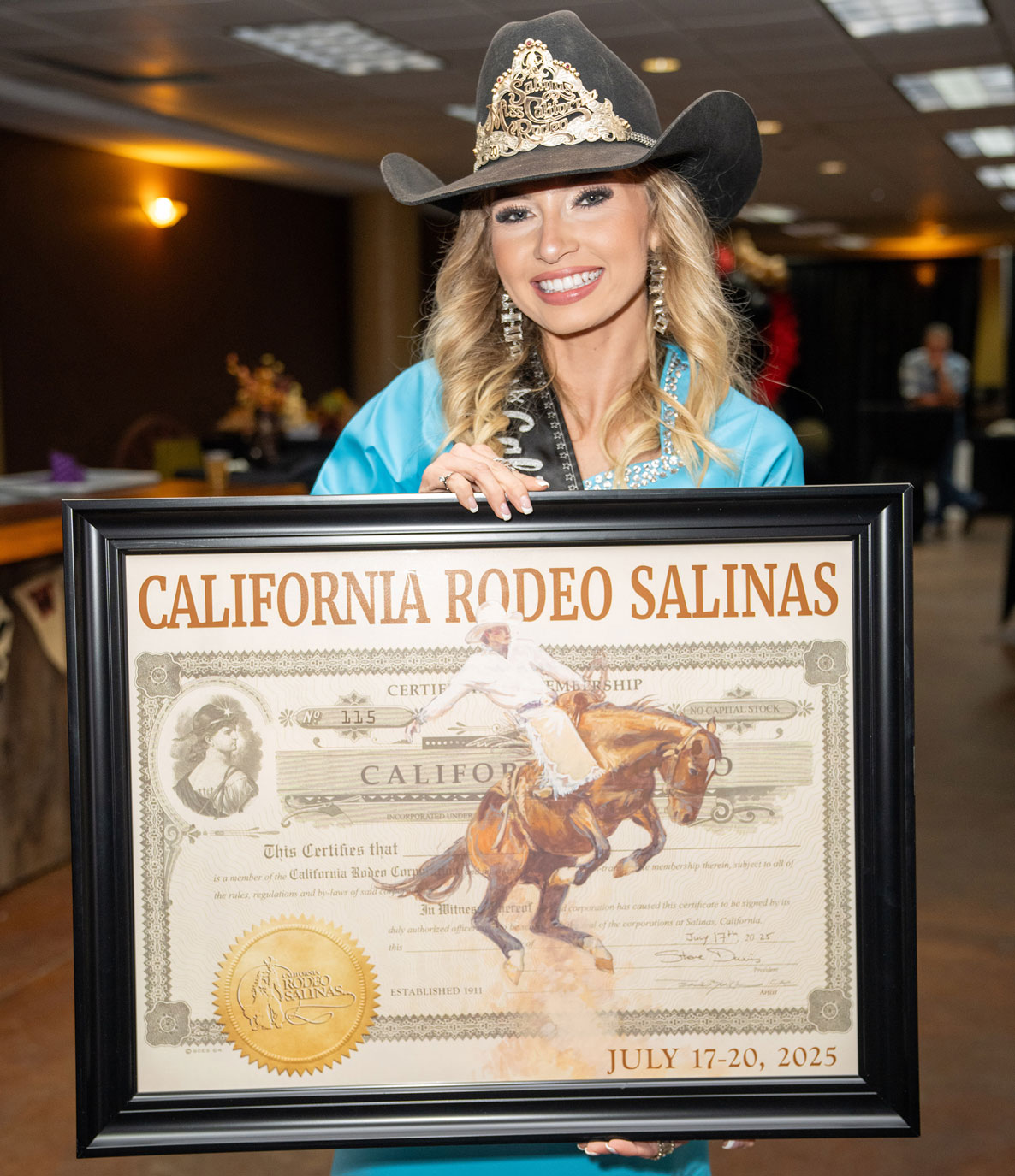 California Rodeo Salinas unveils 2025 commemorative poster | The King ...
