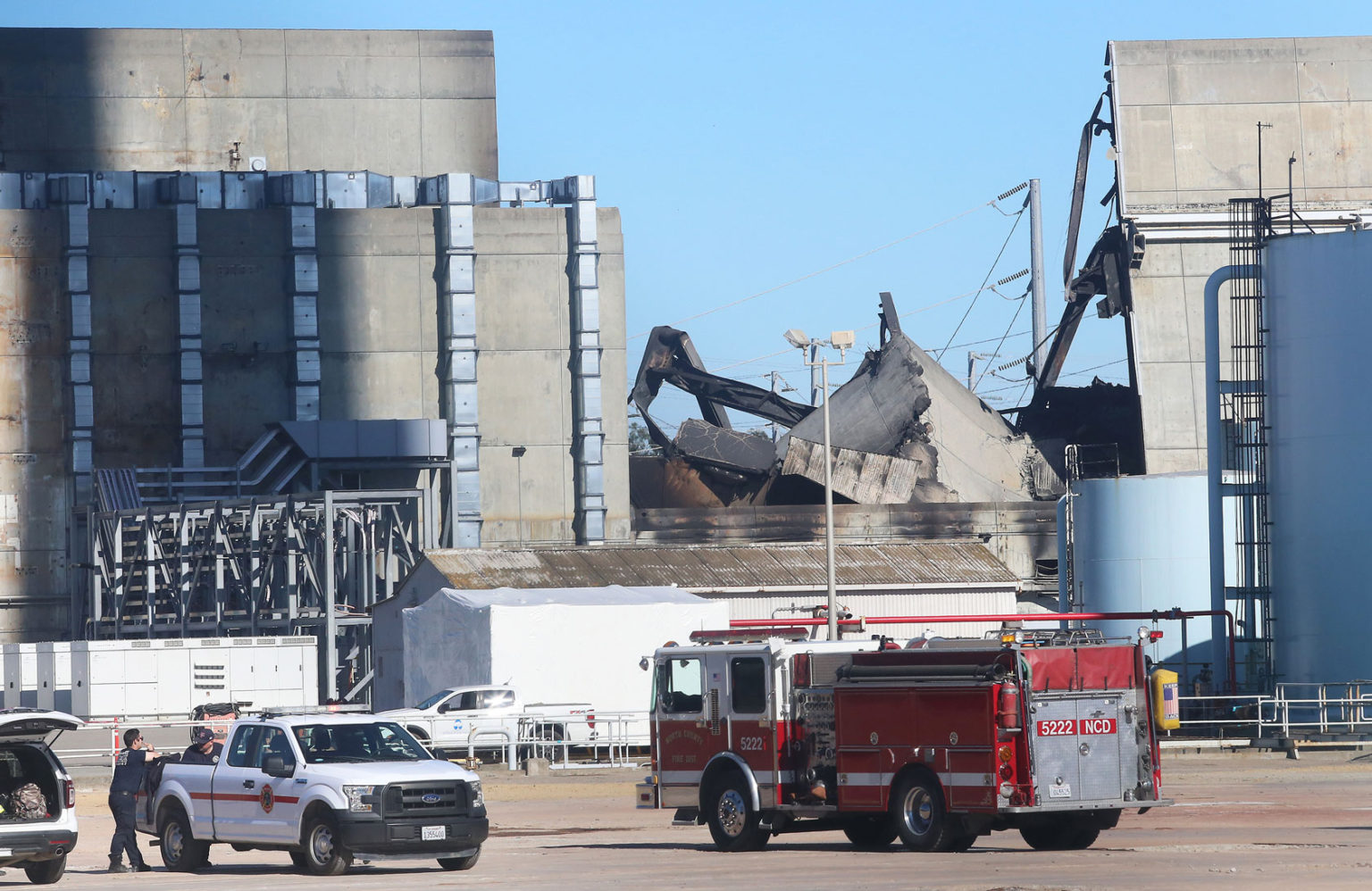Monterey County declares emergency after battery plant fire | The King ...
