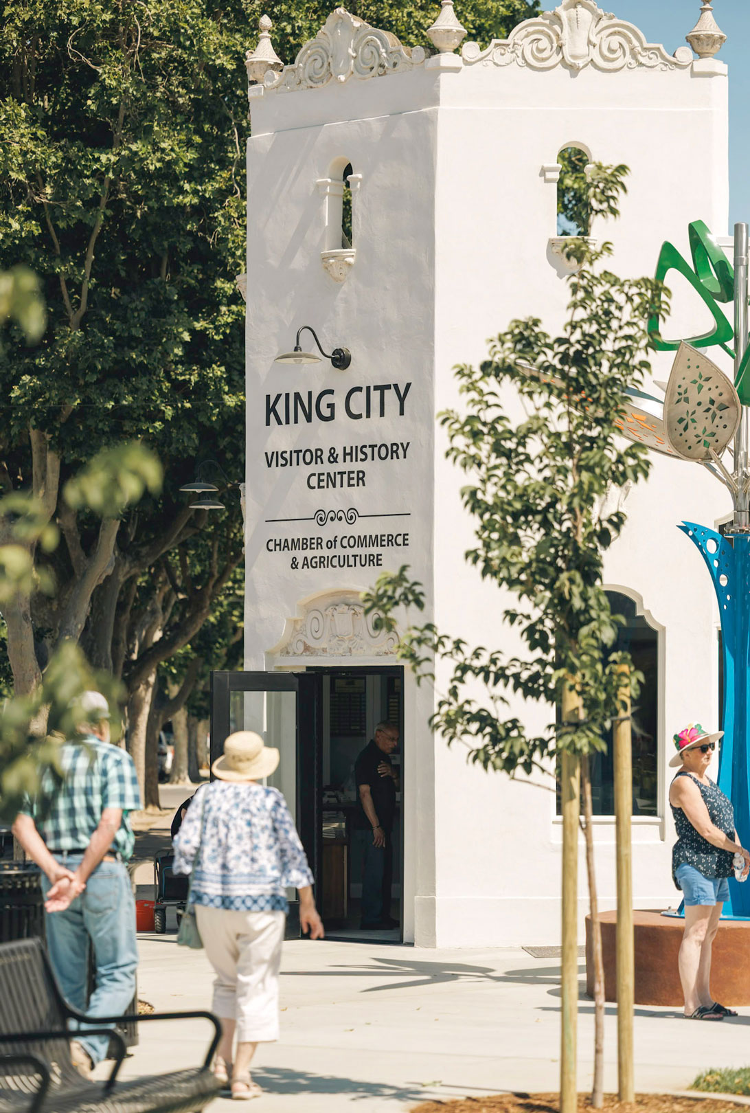 King City unveils new Downtown Plaza, Visitor and History Center | The ...